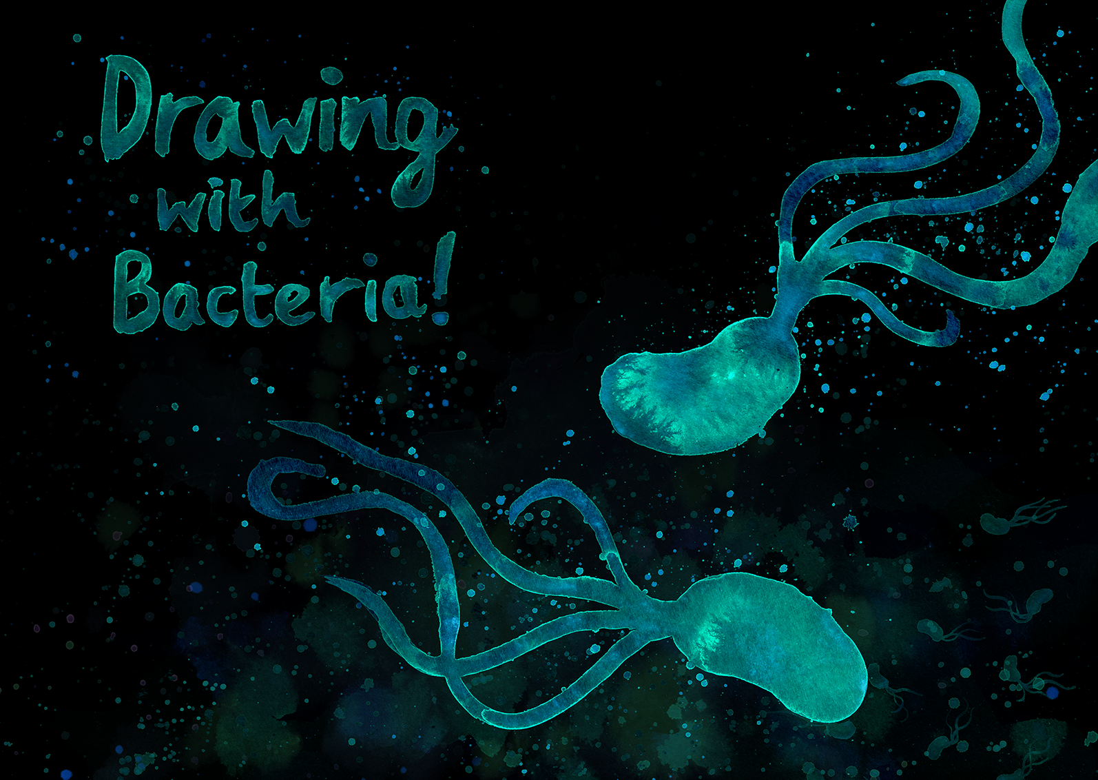Drawing with Bacteria - Eliza Wolfson